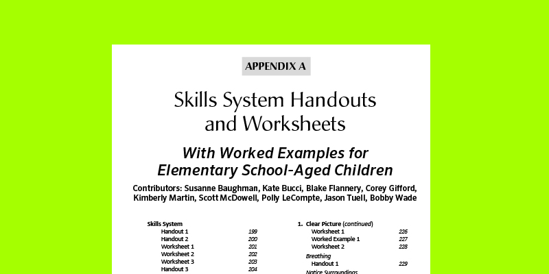 Handouts For Children Are Now Available Skills System